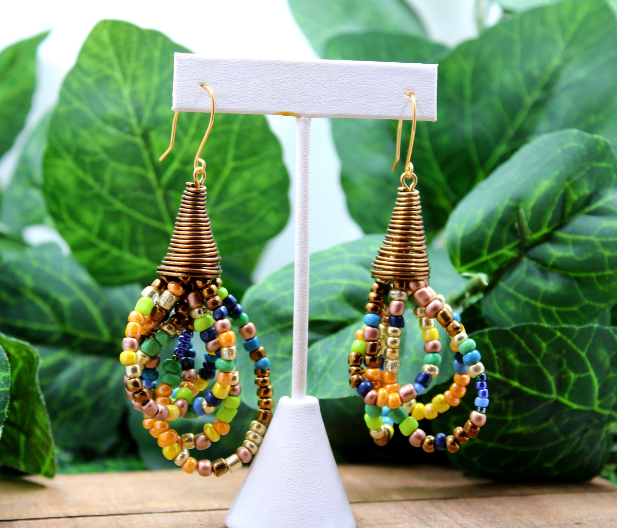 Wired Confetti Dangles – Pat Lewis Designs LLC